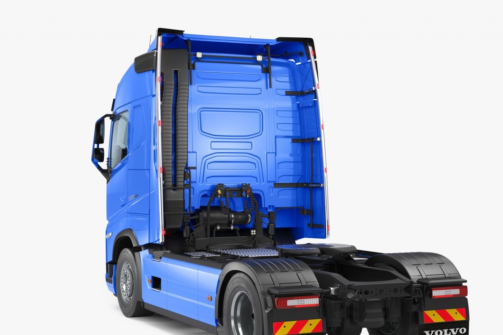 RVS Lichtstrips voor Zijspoilers Volvo FH4B | Matro Truck Accessories